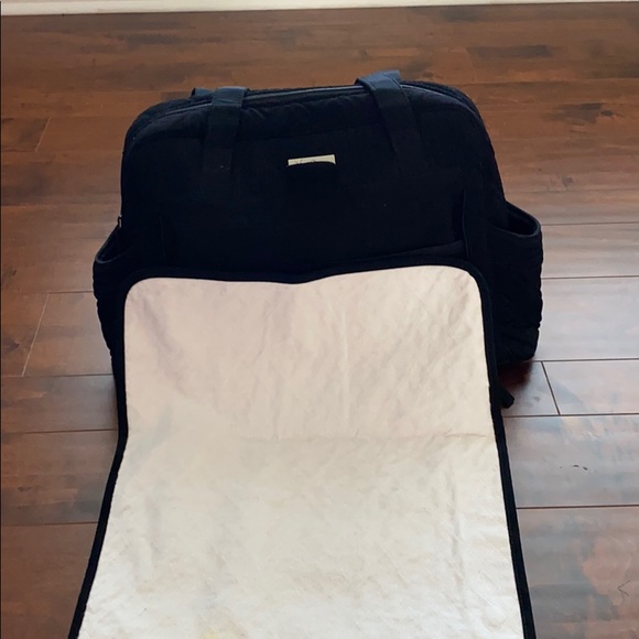 Vera Bradley | Bags | Black Vera Bradley Diaper Bag | Poshmark